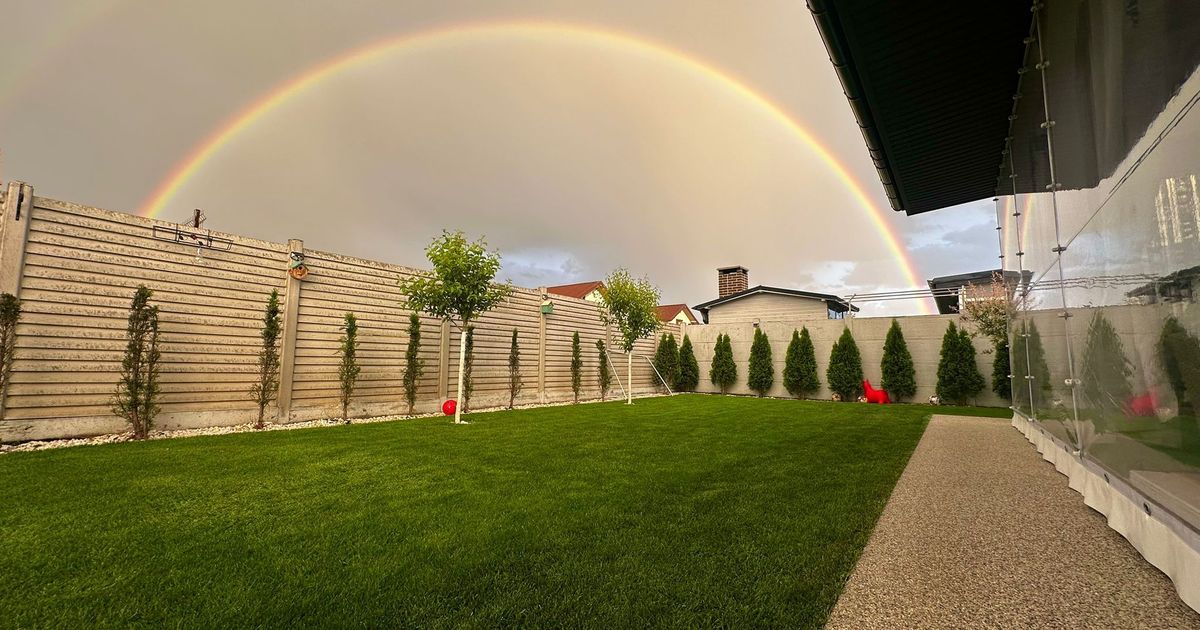 Curcubeu dublu deasupra Bucureștiului, în seara finalei prezidențiale ...