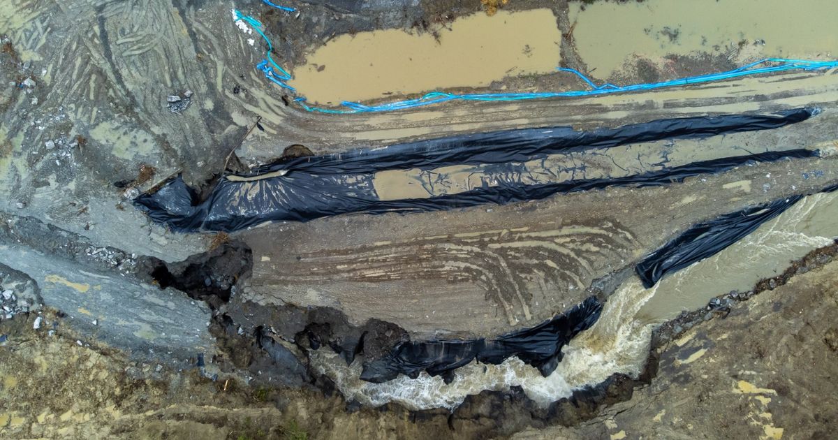 Salina Praid, pe punctul de a se prăbuși! Casele din apropiere au fost ...