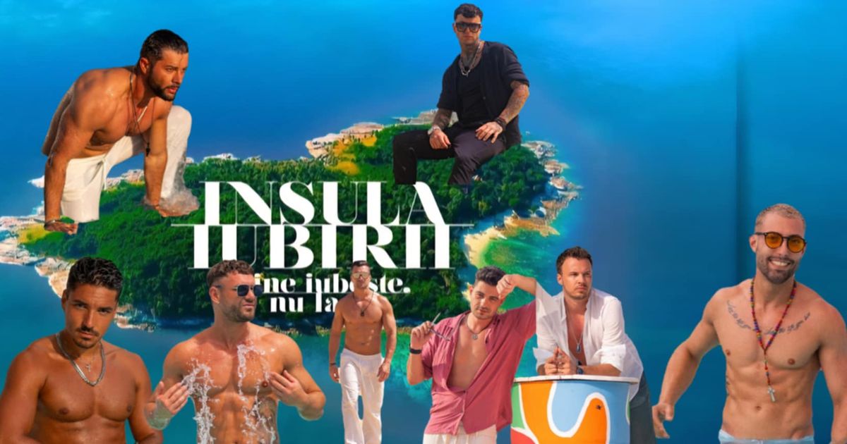 Ispite masculine Insula iubirii 2025. Nouă bărbați arătoși sunt pregătiți să cucerească ...