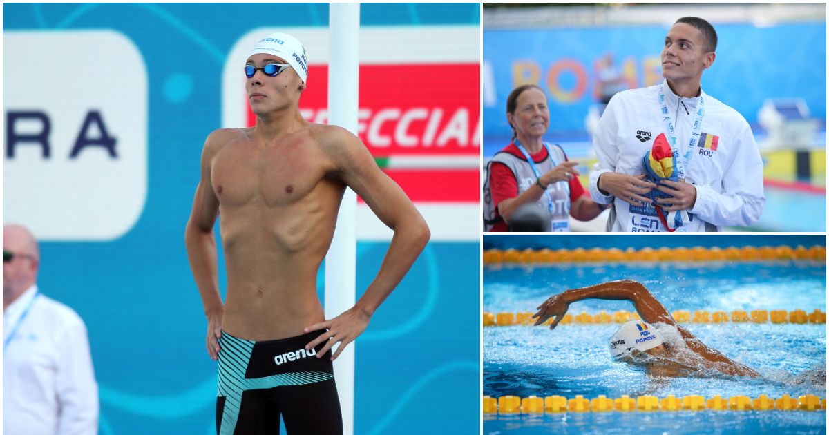 ULTIM MOMENT. David Popovici este în finala probei de 200 de metri liber la Campionatele ...