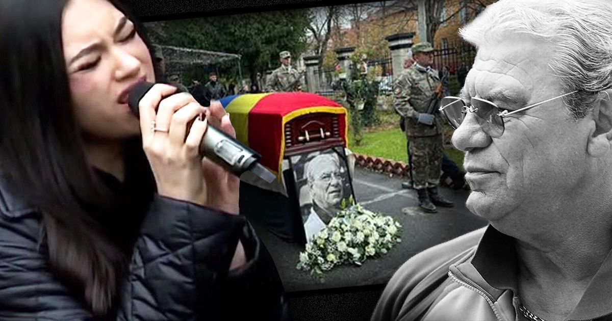 Moment copleșitor la înmormântarea lui Emeric Ienei! Ce a făcut nepoata ...