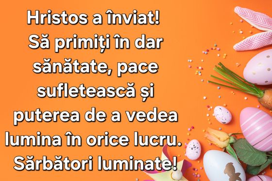 Mesaje cu „Hristos a înviat!” de Paște 2026. Cele mai frumoase urări de ...