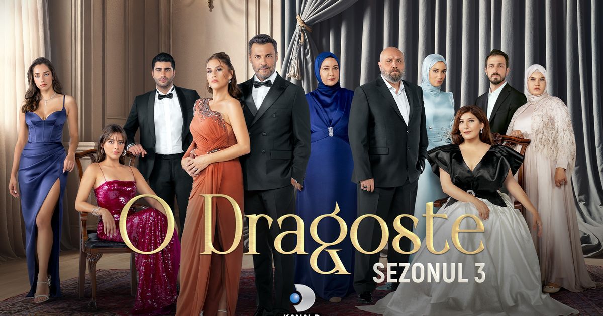 Noul sezon al serialului „O dragoste” începe în această seară, de la ...