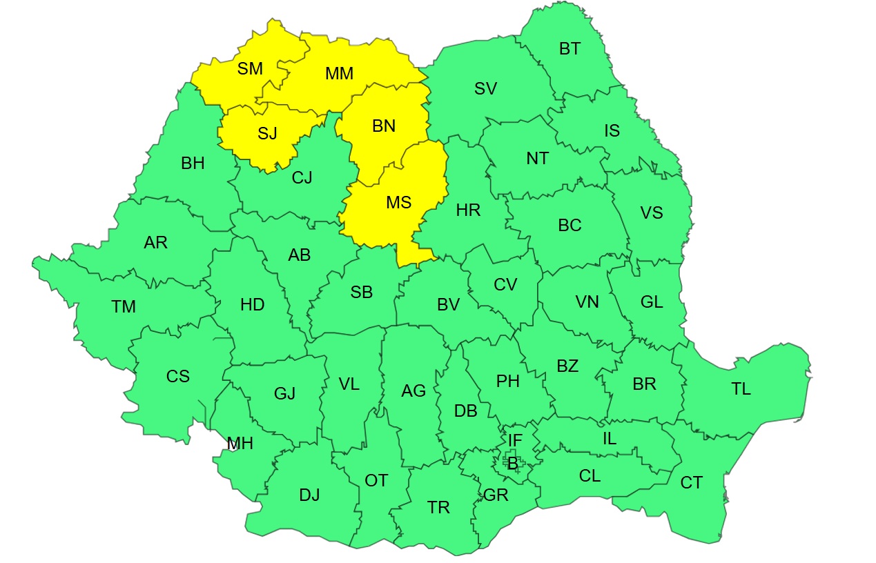 România, afectată de fenomene meteo extreme. Căldură și vijelii ...