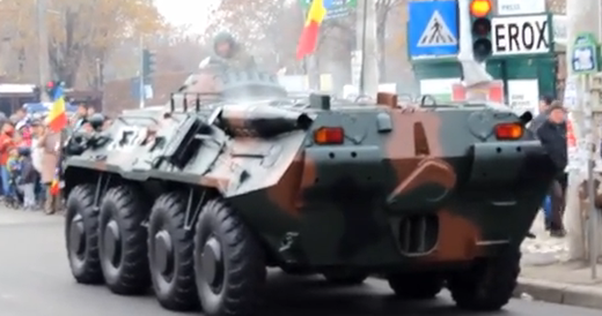 Halal dotari are armata romana! TAB-urile aduse la parada de Ziua ...