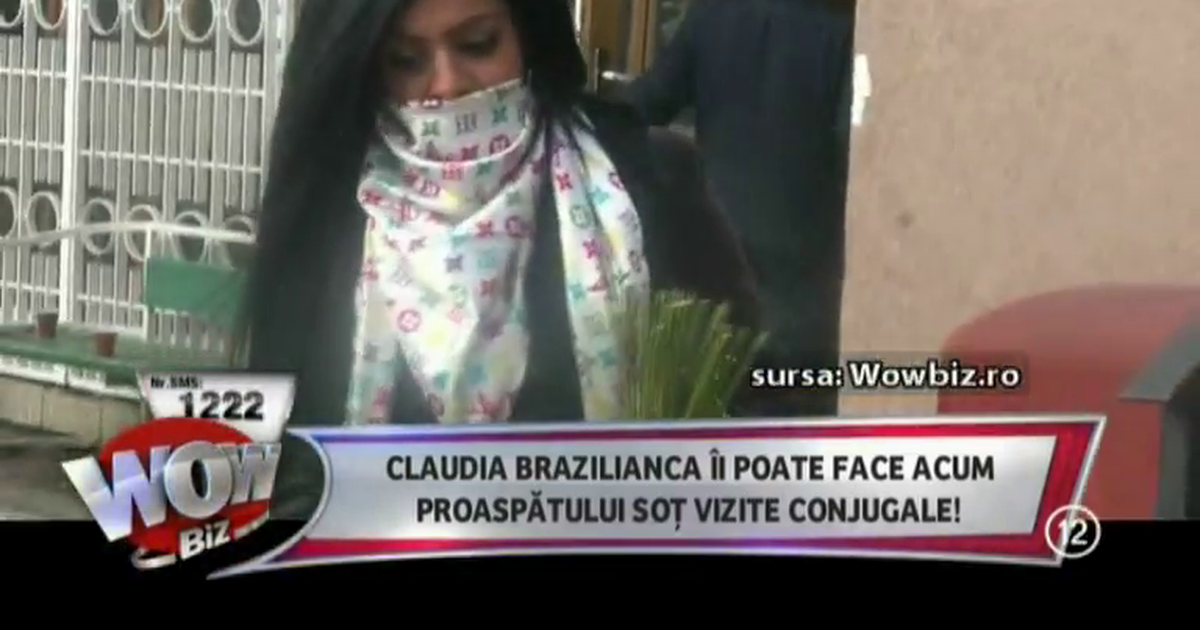 Nutu Camataru s-a insurat in inchisoare! Claudia Brazilianca, prima ...