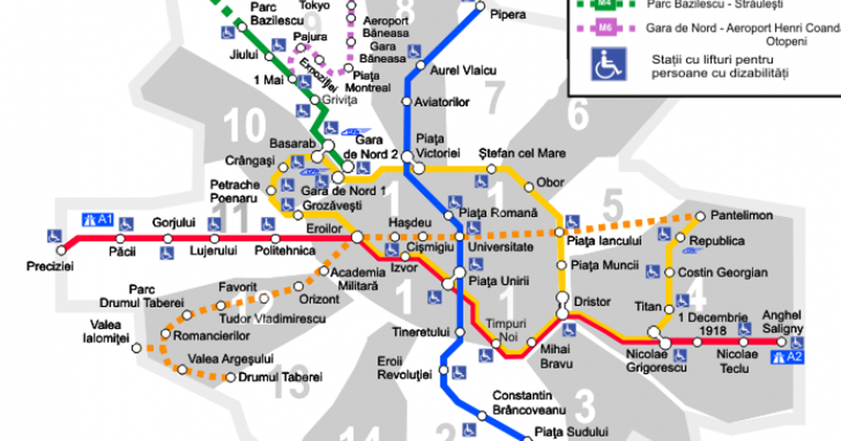 Un nou tronson de metrou se construieste in Bucuresti! Vezi pana unde ...