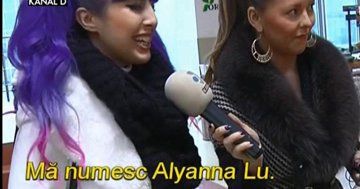 VIDEO Taranii de la tarabe s-au uitat chioras la ea! Alyanna Lu, la ...