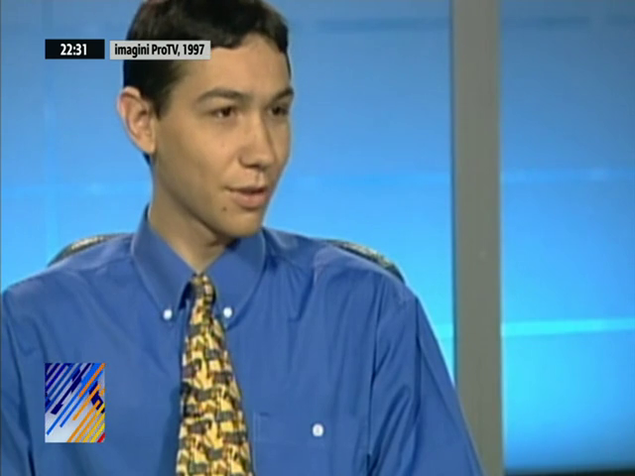 Cum arata Ponta la prima aparitie la televiziune, in 1997! Mihai ...