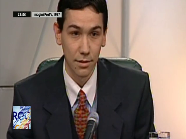 Cum arata Ponta la prima aparitie la televiziune, in 1997! Mihai ...