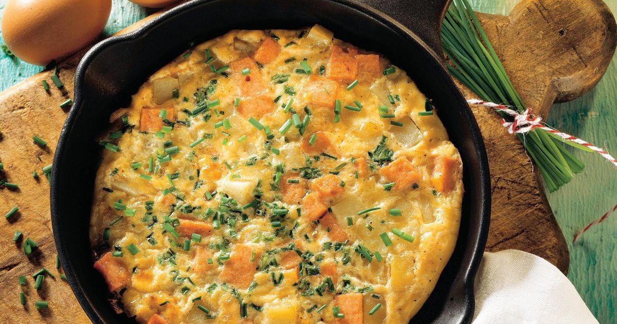 Cum sa faci o delicioasa omleta greceasca! Asta sunt ingredientele ...