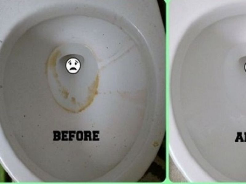 Curata vasul de toaleta cu doar doua ingrediente! Nu mai este nevoie sa ...