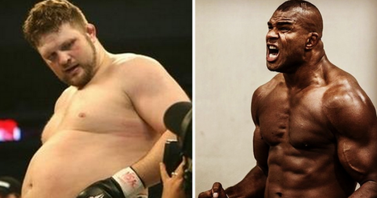 VIDEO Cand il vezi pe grasul asta cu ditamai burtoiul urcand in ring ...