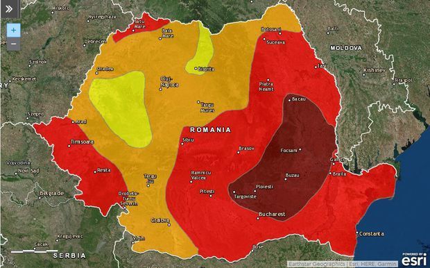 Romania s-a cutremurat de cinci ori in mai putin de 12 ore! Unde s-a ...