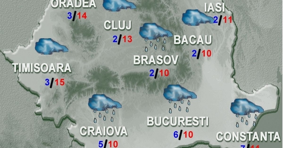 Vremea se raceste! prognoza pentru luni si marti - WOWBiz