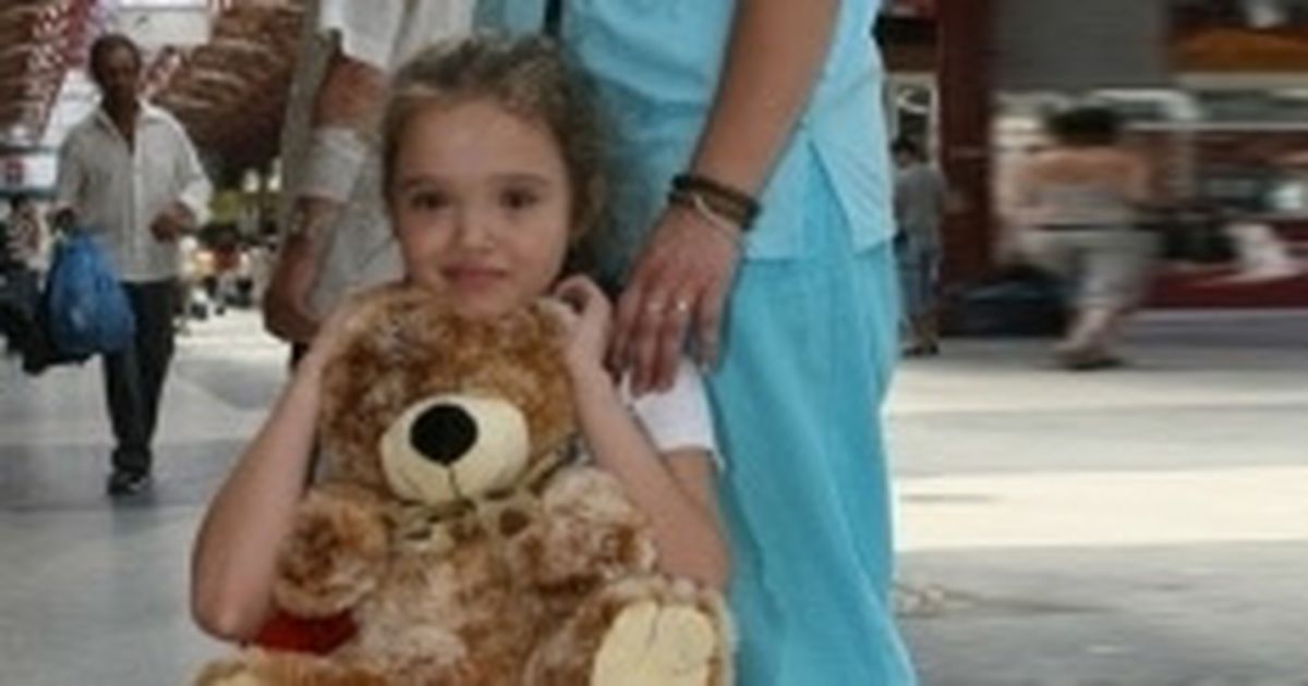 Cum arata Amanda Ciobanu, fetita care a visat ingeri cand era in coma ...