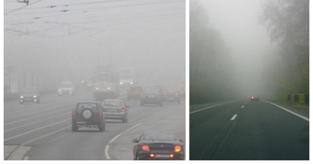 Cod galben de ceaţă în mai multe judeţe! Şoferi, atenţie cum conduceţi ...
