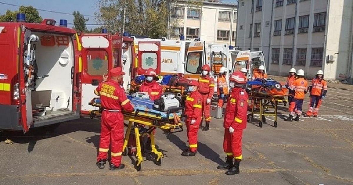 Exerciţiu naţional de răspuns la producerea unui cutremur de 7,5 grade ...