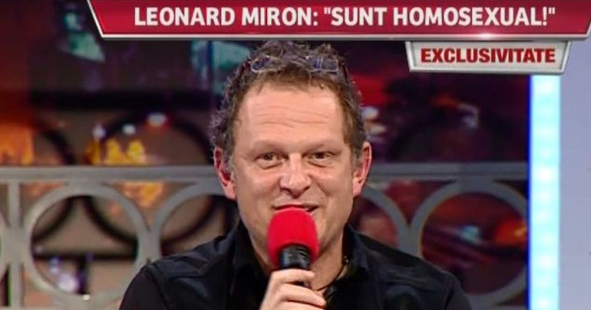 Leonard Miron n-are gand de insuratoare: "La momentul actual, ce ...