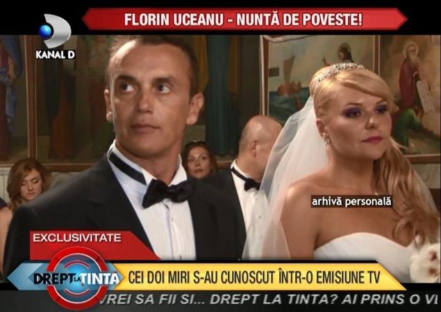 Florin Uceanu, nunta de poveste cu aleasa lui! El a ajutat-o sa ...