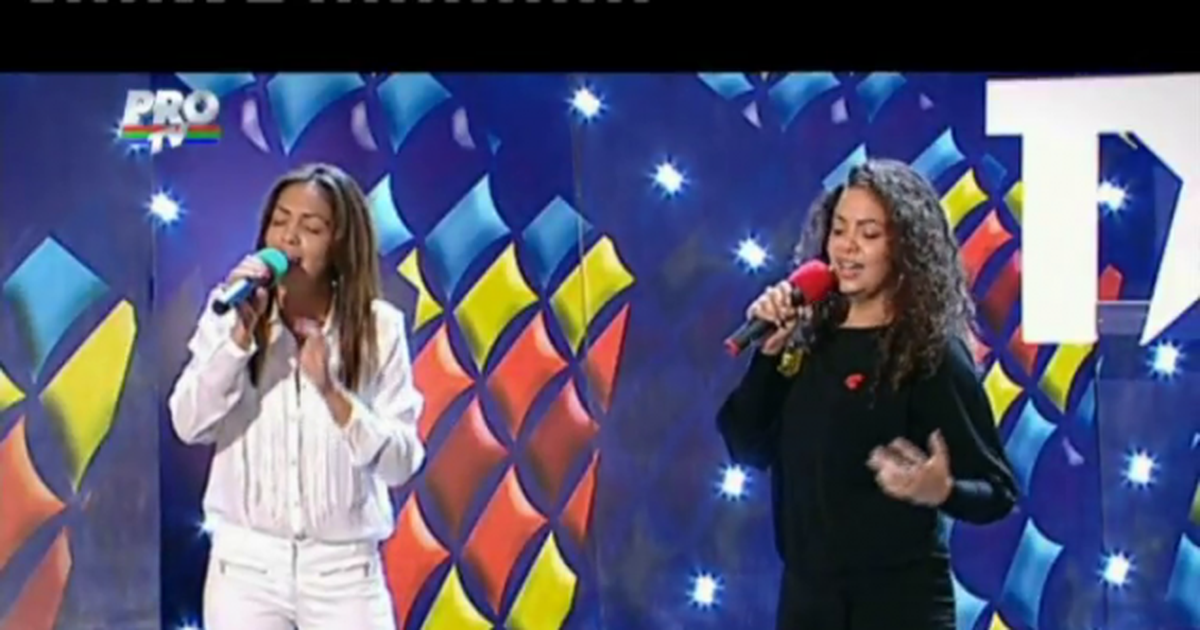 Surorile care au emotionat-o pe Andra aseara sunt artiste cu state ...