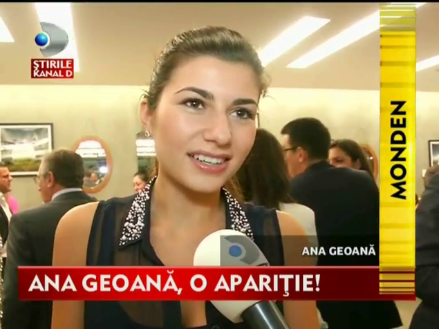 Ana Geoana sustine ca este o fata complet normala: "Cea mai frecventa ...