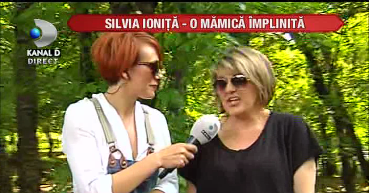 UITE ce fetita frumoasa are Silvia Ionita! Prezentatoarea de stiri de la Kanal D este mandra foc ...