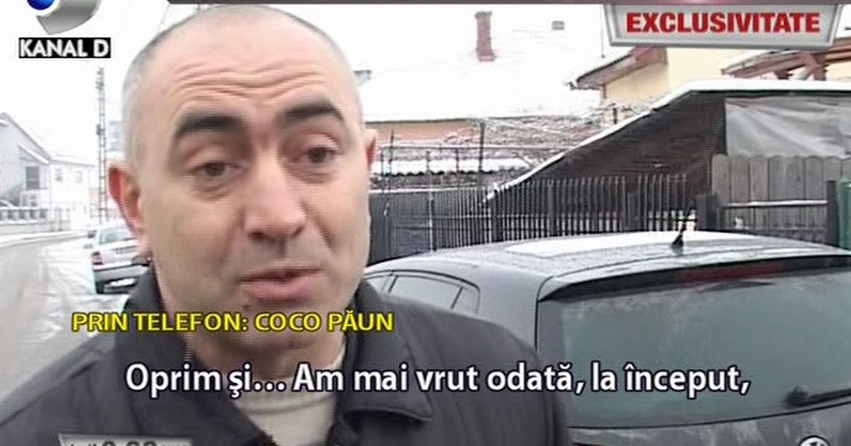 Coco Paun, omul care a distrus-o pe Bianca Dragusanu in adolescenta ...
