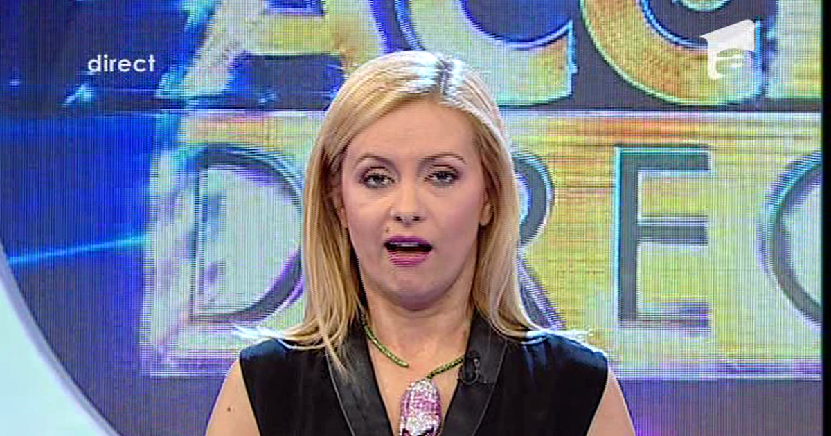 Moment penibil marca Acces Direct! Simona Gherghe a aparut intr-o ipostaza penibila la TV! Uite ...