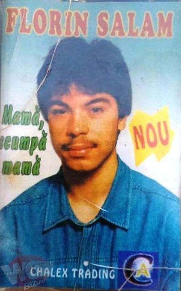 Poza "de coma" cu Florin Salam! Era la pubertate si abia ii daduse ...