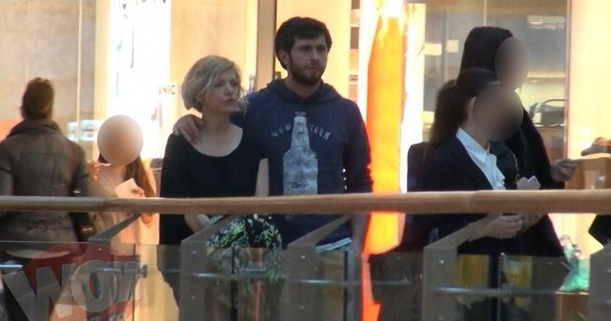 VIDEO! Dana Nalbaru si Dragos Bucur, romantici la mall! Se giugiulesc ...