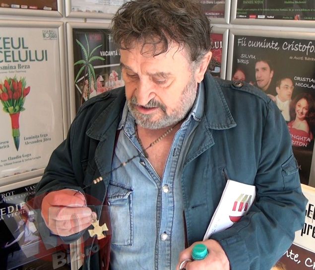 Actorul Ion Haiduc nu se desparte de talismanul sau norocos: "E pus pe ...