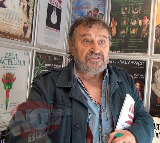 Actorul Ion Haiduc nu se desparte de talismanul sau norocos: "E pus pe ...