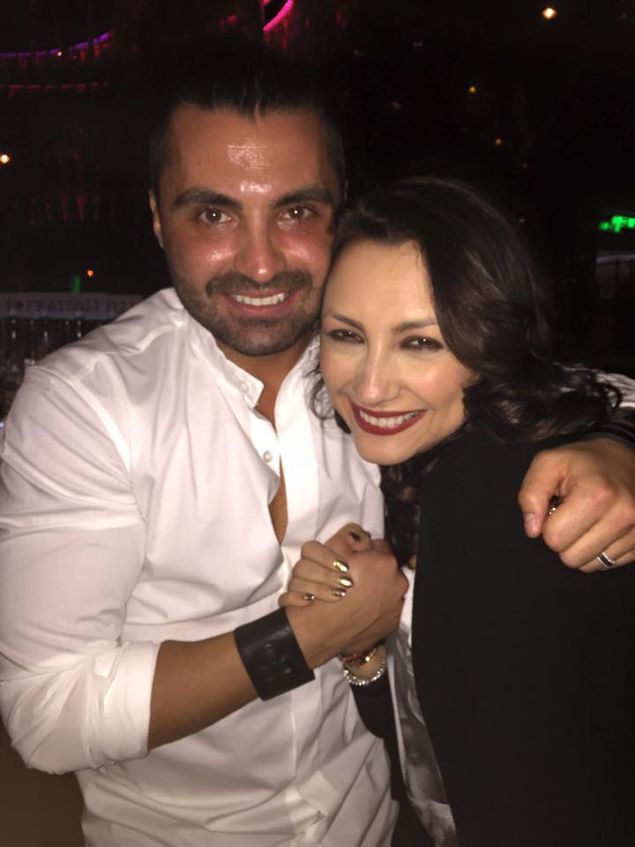 Andra, cu Pepe de ziua lui de nume! "Sa iti dea Dumnezeu sanatate, ca ...