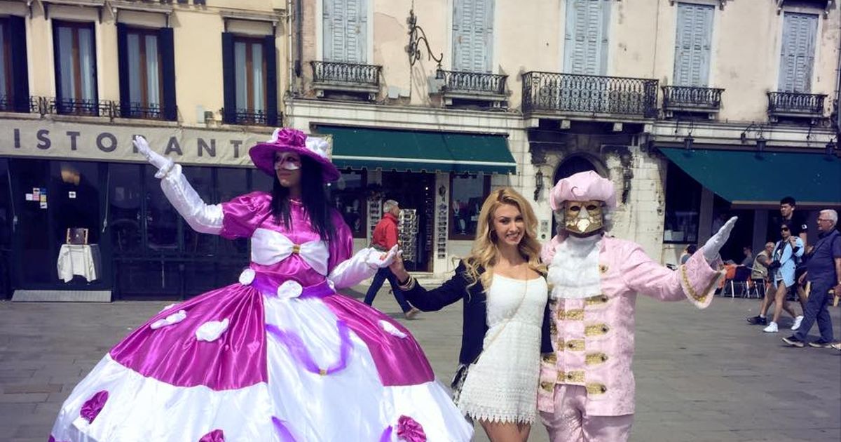 Andreea Balan, escapada la Venetia! Nu iubitul american a insotit-o in ...