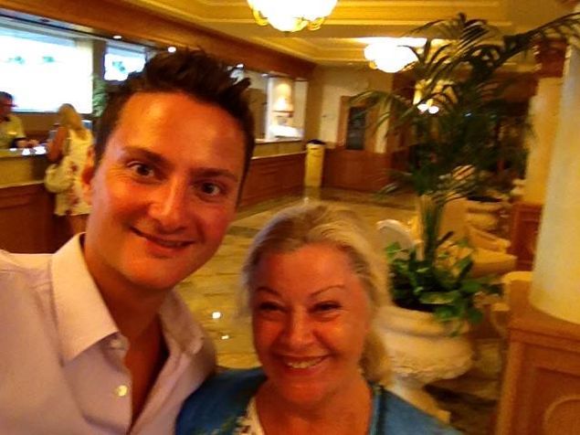 FOTO Anna Szeles si-a vizitat baiatul stabilit la Viena! Dani este fiul ...