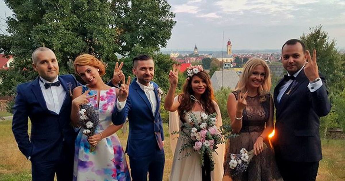 Mihai Morar e nas mare! Sotia lui a aratat superb la o nunta din Baia ...