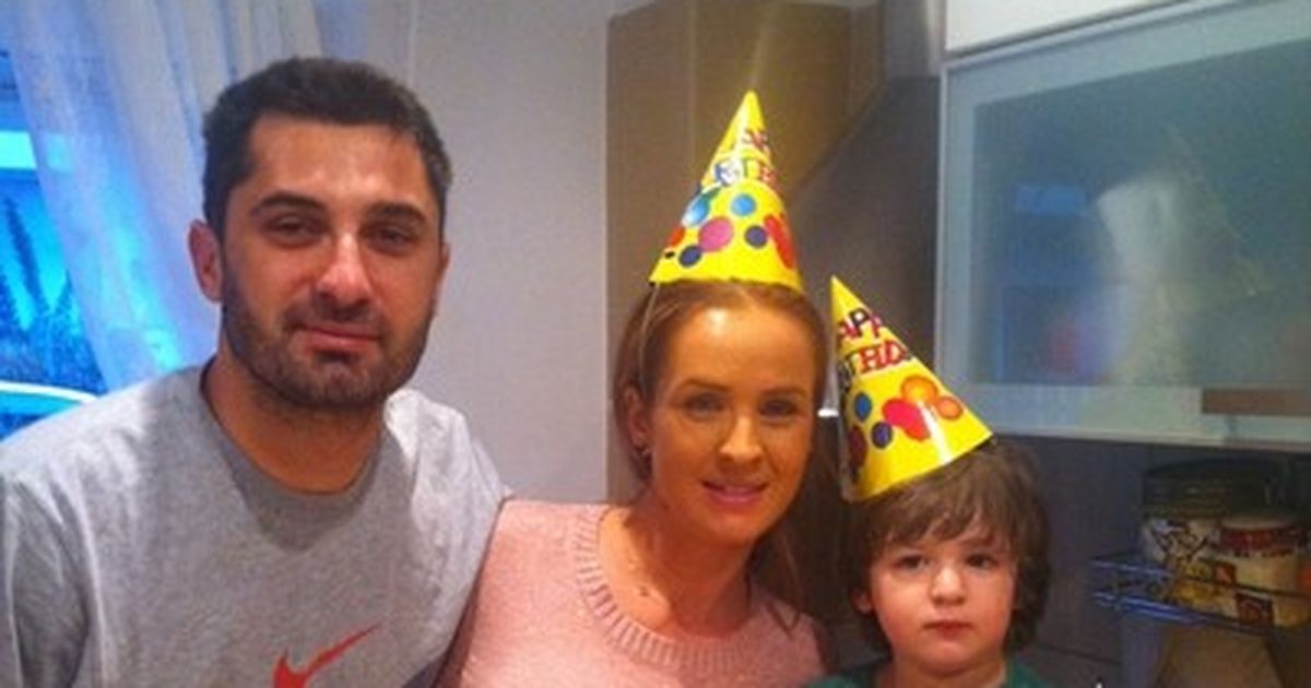 Vai, ce mare s-a facut baiatul Dianei Munteanu cu Claudiu Niculescu ...