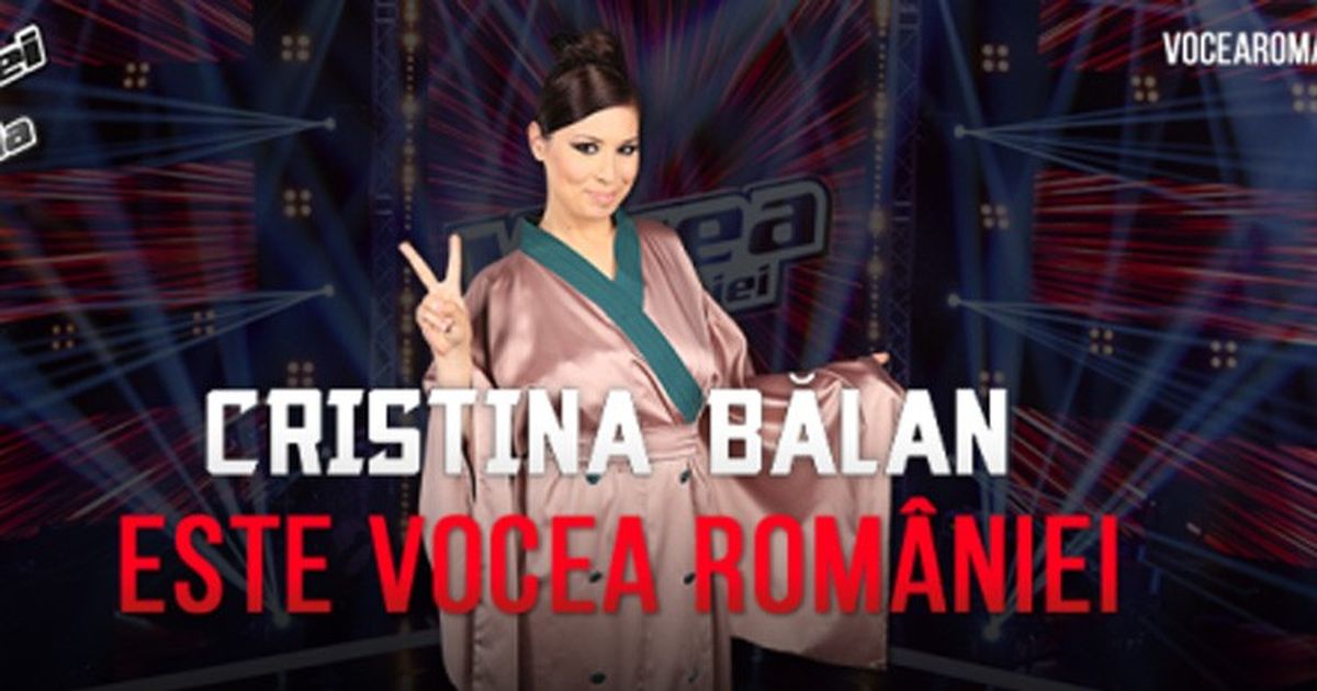 DEZVALUIRI | Cristina Balan, castigatoarea de la “Vocea Romaniei”, a ...