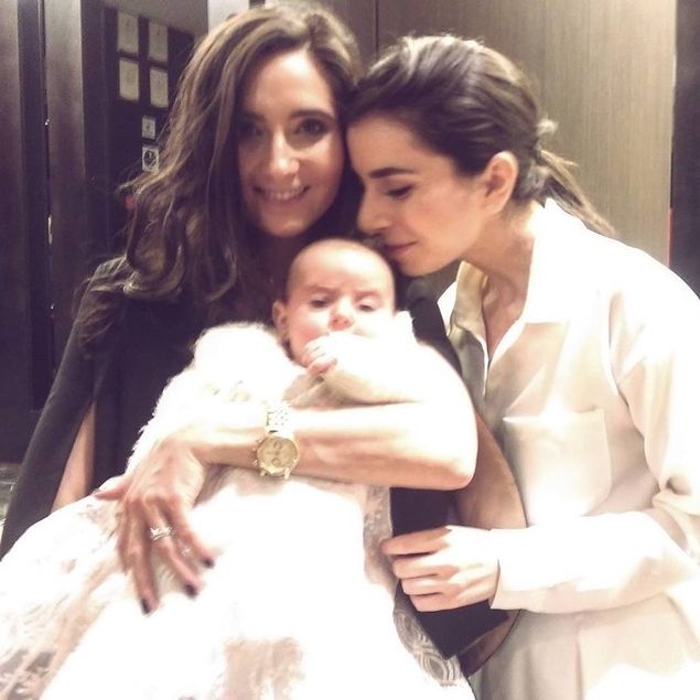 Alin Galatescu si designerul Simona Semen si-au botezat fetita! Pitica ...