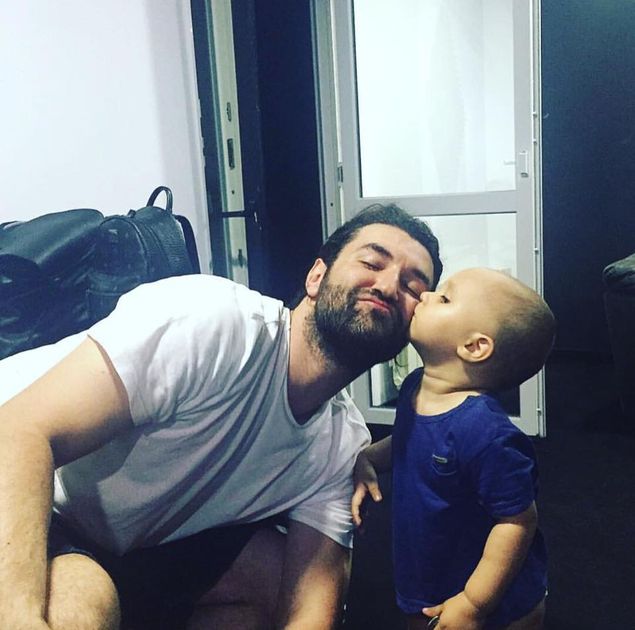 Cea mai tare poza! Dominic Velea si Smiley, impreuna, intr-o ipostaza ...