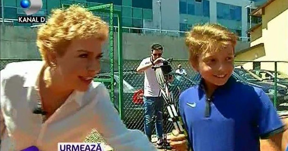 VIDEO Teo Trandafir si Bursucu' au luat lectii de tenis de la celebrul ...