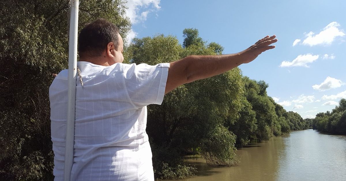 FOTO Imagini incredibile cu regele Cioaba in Delta! A incercat sa imite ...