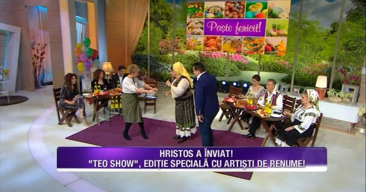 “Teo show”, editie speciala in a doua zi de Paste, cu artisti de renume ...