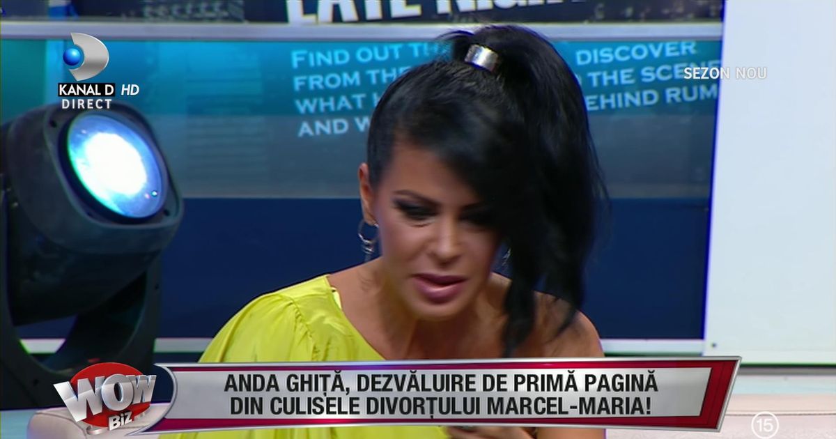 Anda Ghita, dezvaluiri socante despre Marcel Toader! "Tu esti un tiran ...