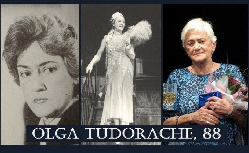 Olga Tudorache, omagiata la Teatrul Metropolis, chiar in ziua in care a ...