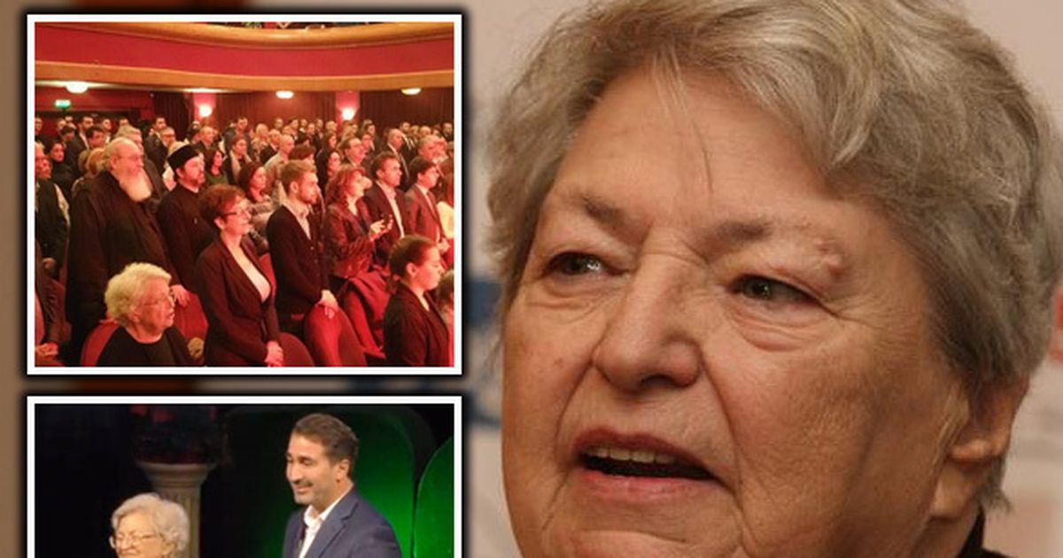Draga Olteanu Matei a urcat din nou pe scena! La 84 de ani, marea ...