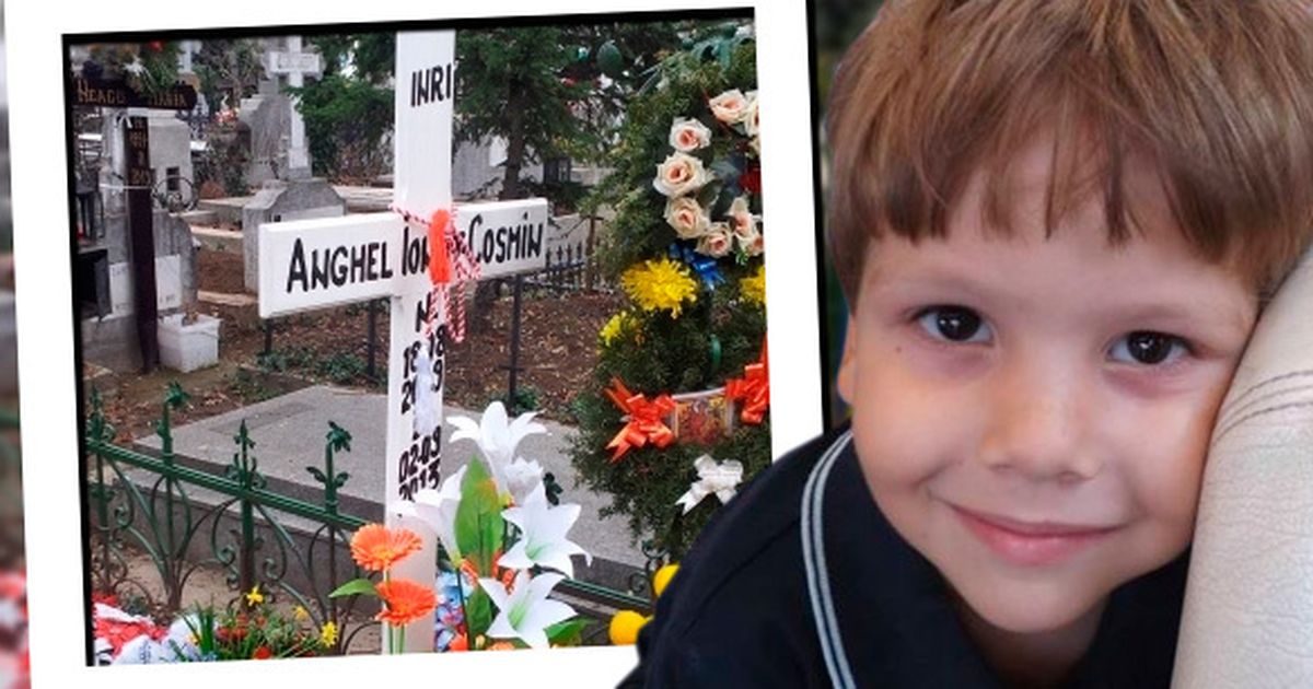 Parintii lui Ionut Anghel se duc in fiecare zi la mormantul micutului ...