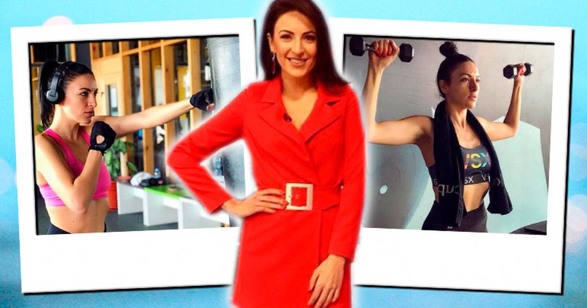 Anca Ciota de la “Meteo” se intretine cu sport si mult efort - WOWBiz