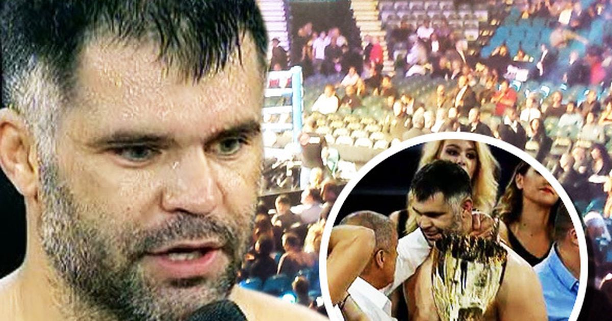 La revenirea in ring, Daniel Ghita a avut sustinerea celor dragi ...